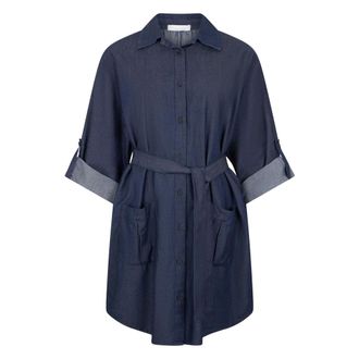 Fabiana Filippi Femme, Robes, Bleu, Taille: 44 FR Robes