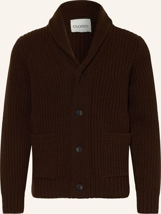 Closed Closed Strickjacke braun