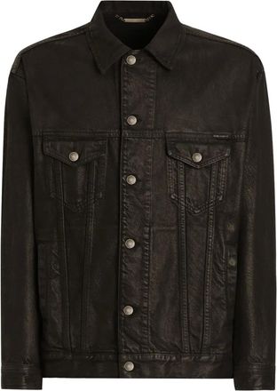 Dolce & Gabbana veste &agrave; poche &agrave; rabat - Noir
