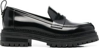 Sergio Rossi Loafer - Flat Shoes Black - Gr. 40 (EU) - in Schwarz - für Damen