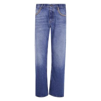 Etro Gerade geschnittene Jeans aus Baumwolle - - Jeans - Herren - Blau - W31