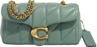 Coach Crossbody Bags - Quilted Leather Tabby Shoulder Bag 20 - Gr. unisize - in Gr&uuml;n - f&uuml;r Damen