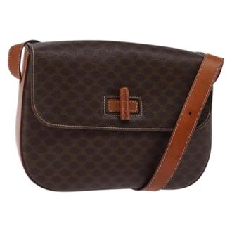 Celine Sac bandouli&egrave;re vintage Pre-owned - Femme - Pre-owned - Brun - Taille: ONE Size