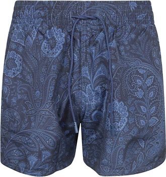 Etro Homme, Maillots de bain, Bleu, Taille: XL Swim Trunk Roma