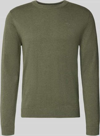 Tom Tailor Regular Fit Strickpullover aus reiner Baumwolle