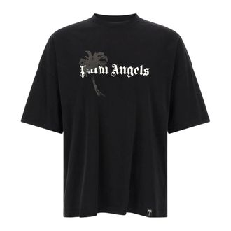 Palm Angels Herren, Oberteile, Schwarzk, MGr&ouml;&szlig;e