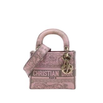 Dior Pre-owned Toile sacs-dior - Femme - Pre-owned - Rose - Taille: ONE Size