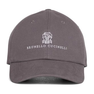 Brunello Cucinelli Homme, Accessoires, Brun, Taille: L Casquette de baseball