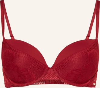 HUGO BOSS Push-Up-Bh Peony Lace rot