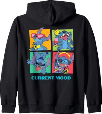 Disney Lilo & Stitch Current Mood Funny Stitch Moods Kapuzenjacke