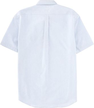 Kenzo Logo-Embroidered Cotton Shirt - Azure
