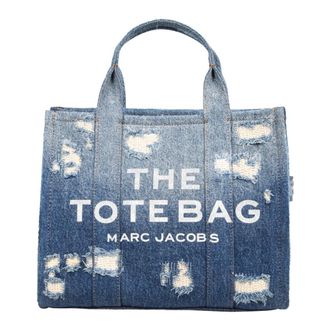 Marc Jacobs Femme, Sacs, Bleu, Taille: ONE Size The Medium Tote