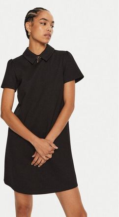 Fracomina Kleid f&uuml;r den Alltag FR24WD1008W72901 Schwarz Regular Fit