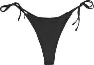 Frankies Bikinis Tie-Fastening Bikini - Black