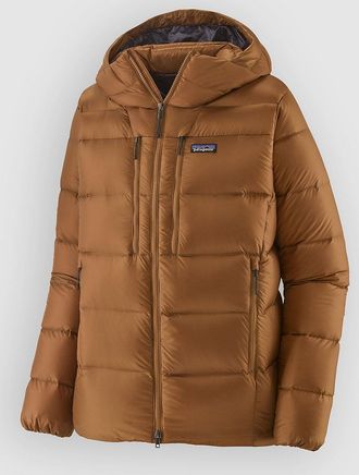 Patagonia Fitz Roy Down Hoody Jacke deer brown