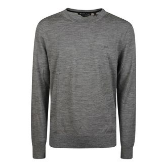 Michael Kors Core Merino Pullover - - Knitwear - Herren - Grau - 2XL