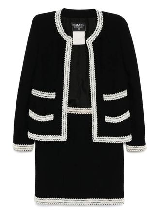 Chanel tailleur-jupe (1994) - Noir