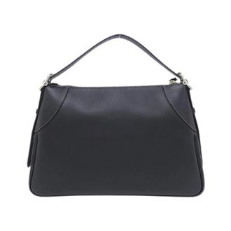 Gucci Pre-owned Sac bandouli&egrave;re GG Emblem en cuir - Femme - Pre-owned - Noir - Taille: ONE Size