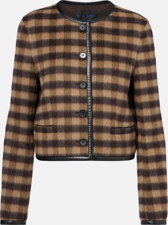 Proenza Schouler Jacke mit Leder
