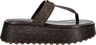 Michael Kors Femme, Chaussures, Brun, Taille: 41 EU Koya Flip Flop