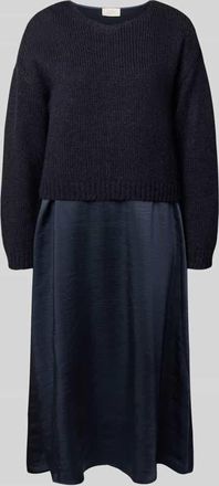 robe l&eacute;g&egrave;re Midikleid im Double-Layer-Look