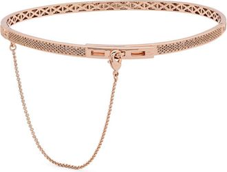 Eddie Borgo collier ras-du-cou en cha&icirc;ne - Rose