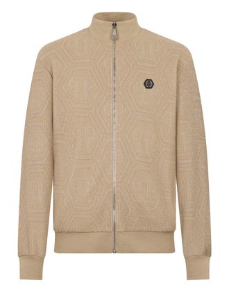 Philipp Plein Jacquard Tracksuit Jacket Monogram