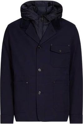 Moncler Veste r&eacute;versible en coton m&eacute;lang&eacute;