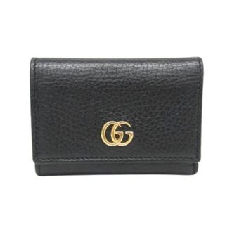 Gucci Pre-owned Leder Portemonnaie - - Pre-owned - Damen - Schwarzk - ONE SIZE