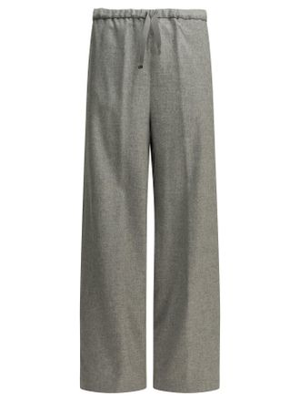 Herno Pantalon d&eacute;contract&eacute; en soie et cachemire Herno