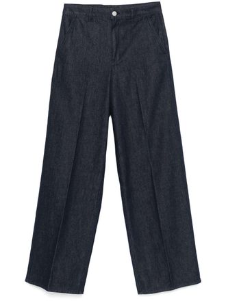 Theory jean &agrave; coupe ample - Bleu