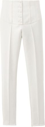 Jacquemus Le Pantalon Pantalon Arlesien en laine m&eacute;lang&eacute;e
