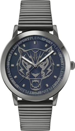 Plein Sport Homme, Accessoires, Bleu, Taille: ONE Size Montre Motif Tigre