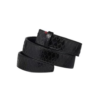 CLARIS VIROT Python G&uuml;rtel - - Accessories - Damen - Schwarzk - L