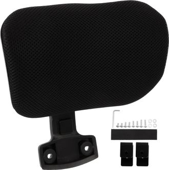 Artibetter RUNROTOO Verstellbare Kopfst&uuml;tze f&uuml;r B&uuml;rostuhl Nachr&uuml;sten Komfortabler Nackenschutz Atmungsaktives Mesh Weiches Schwammkissen Einfach zu Befestigen Pa