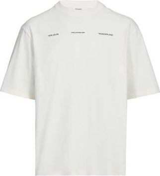 Holzweiler Baumwoll-T-Shirt in Weiß