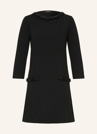 Ana Alcazar Kleid Mit 3/4-Arm Und Schmuckperlen schwarz