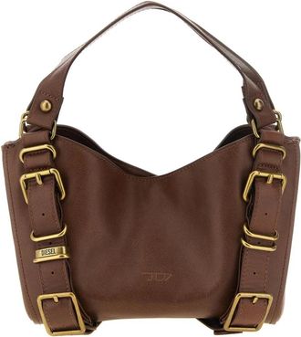 Diesel D-Line Hobo - Femme - Sacs - Brun - Taille: ONE Size