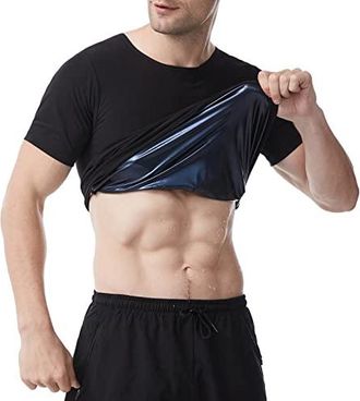 Generic Label Dress Shirts for Men Big and Tall Sports Lose Weigh O Neck Sport Fashion T Shirt Blouse Mens Button Down, bleu, S