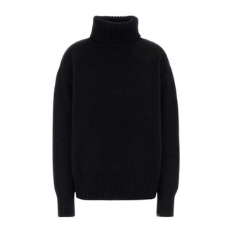 Extreme Cashmere No.20 Oversize Xtra Turtleneck - - Knitwear - Damen - Schwarzk - ONE SIZE