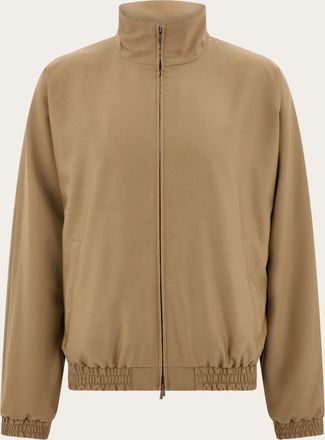 Ferragamo Herren Wendeblouson Braun