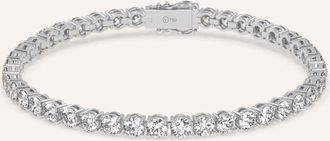 VEYNOU Veynou Armband Tennis Aus 18 Karat Wei&szlig;gold Mit 7,00ct. Lab-Grown Diamanten silber
