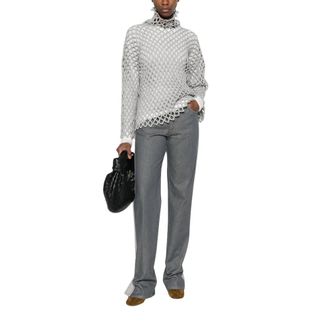 Sportmax Spsfiesta 133F 003 Pullover - - Knitwear - Damen - Grau - XS