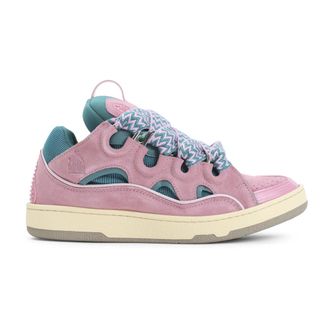 Lanvin Curb Leather Sneakers - - Shoes - Herren - Mehrfarbig - 37 EU