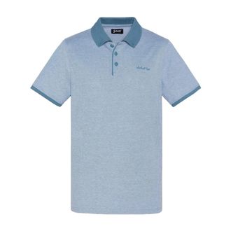 Schott NYC Schott Nyc, Homme, Tops, Bleu, Taille: L Polo à manches courtes - Bleu