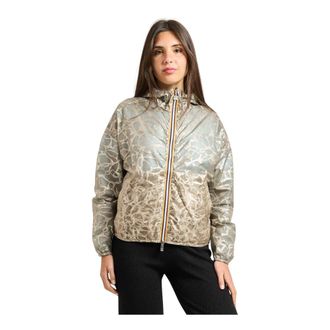 K-Way Damen, Jacken, Beige, MGr&ouml;&szlig;e