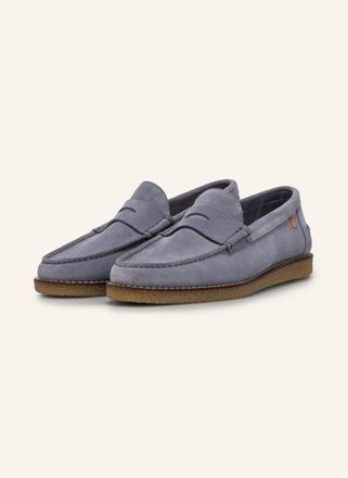 Floris Van Bommel Floris Van Bommel Loafer De Krepper 01 blau
