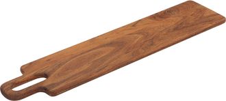 Zassenhaus Serviertablett Akazienholz | Tablett mit Griff | Frühstückstablett länglich | Holztablett Deko | Tablet für Geschirr | nachhaltig angebautes Hartholz 