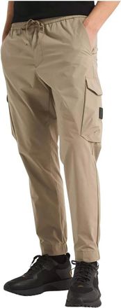 HUGO BOSS Homme, Pantalons, Beige, Taille: M Pantalon cargo en tissu technique