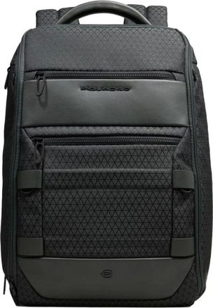 Piquadro Homme, Sacs, Vert, Taille: ONE Size Sac &agrave; dos de voyage modulaire 15,6 po